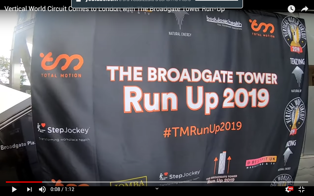 Vertical World Circuit® Comes to London with The Broadgate Tower Run-Up ...